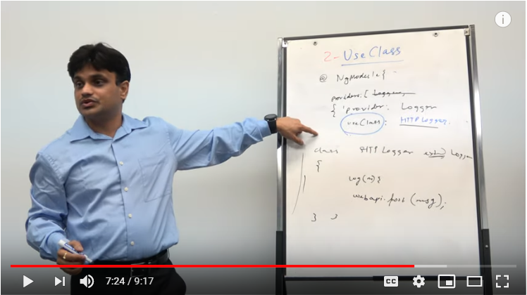 Types of Providers -UseClass Provider - Rupesh Tiwari - Founder of Fullstack Master