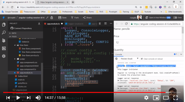 Dynamically Injecting Service Angular Dependency Injection Project Coding Rupesh Tiwari 2173