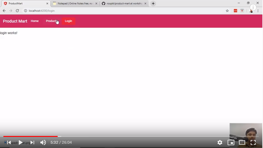 Adding Login Component In Our Angular App Demo Rupesh Tiwari