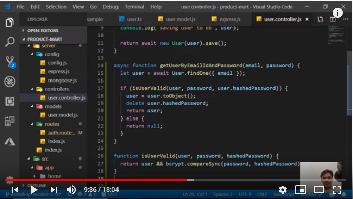 User Login and validation with MongoDB database - Demo - Rupesh Tiwari ...