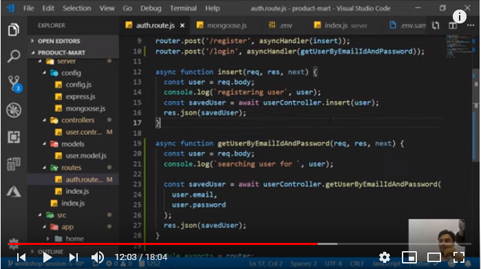 User Login and validation with MongoDB database - Demo - Rupesh Tiwari ...