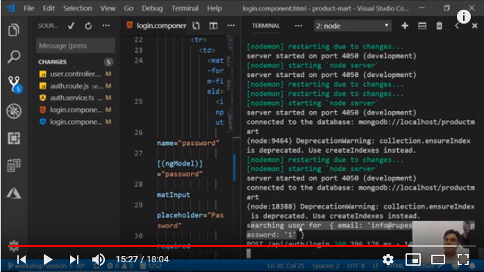 User Login and validation with MongoDB database - Demo - Rupesh Tiwari ...